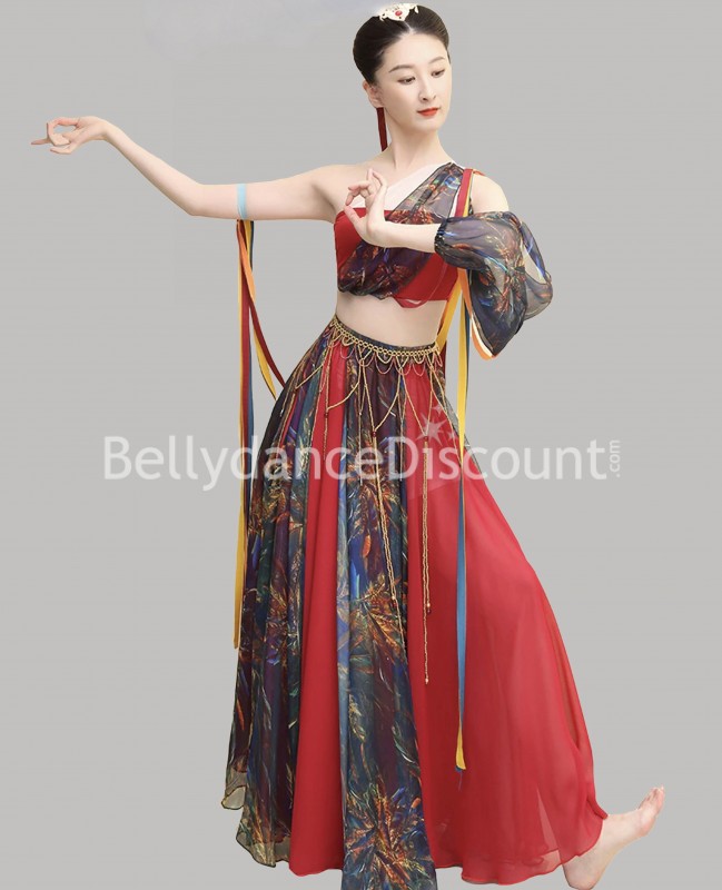 Multicolored Dance Costume With Ribbons 149 00